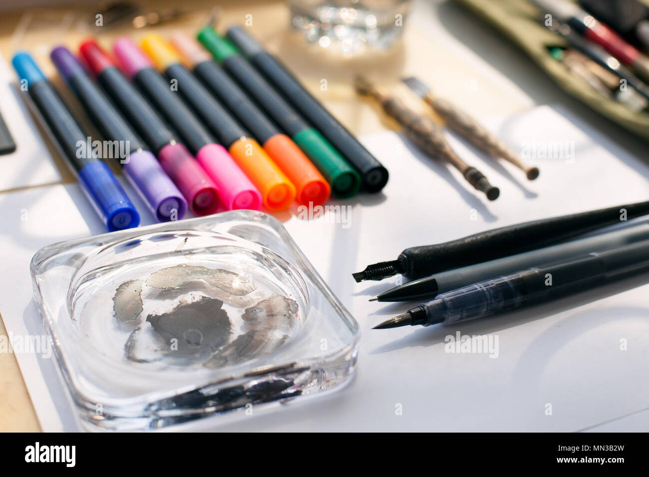 Calligraphy work hi-res stock photography and images - Alamy