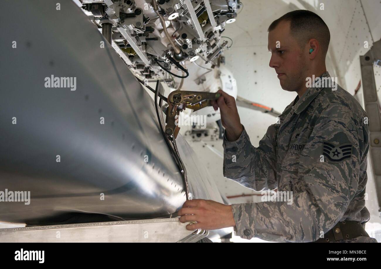 U.S. Air Force Staff Sgt. Tyler Ramsey, 7th Maintenance Group squadron ...