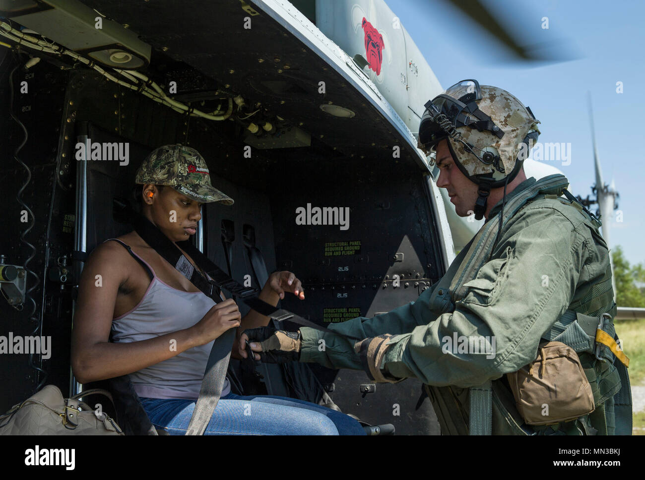 LAKE CHARLES, La.-- Cpl. Keith Reichard, an aerial observer with ...