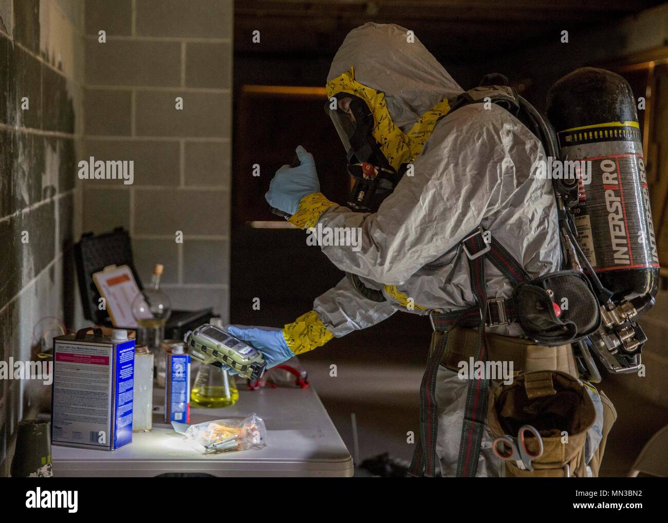 U.S. Marine Corps Sgt. Jay R. Steenbergen, an explosive ordnance ...