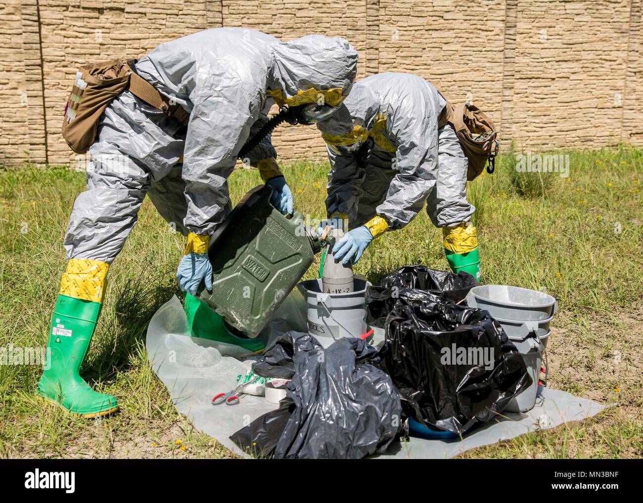 U.S. Marine Corps Sgt. Brett Hughes, left, and Sgt. Jay R. Steenbergen ...