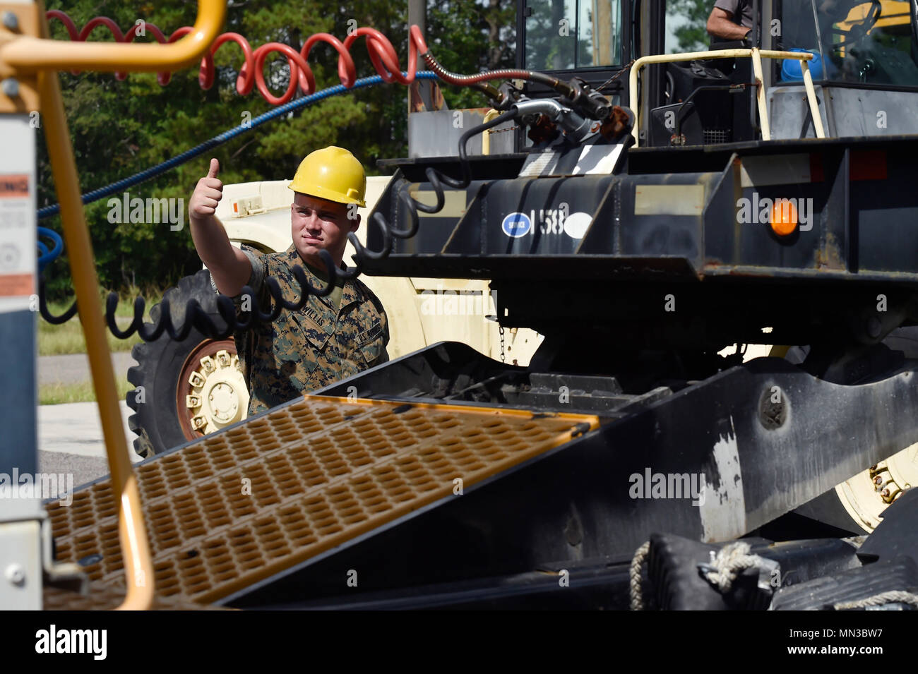 U.S. Marine Cpl. Melvin Willis, Navy Munitions Command Atlantic Unit Charleston Marine Corps ...
