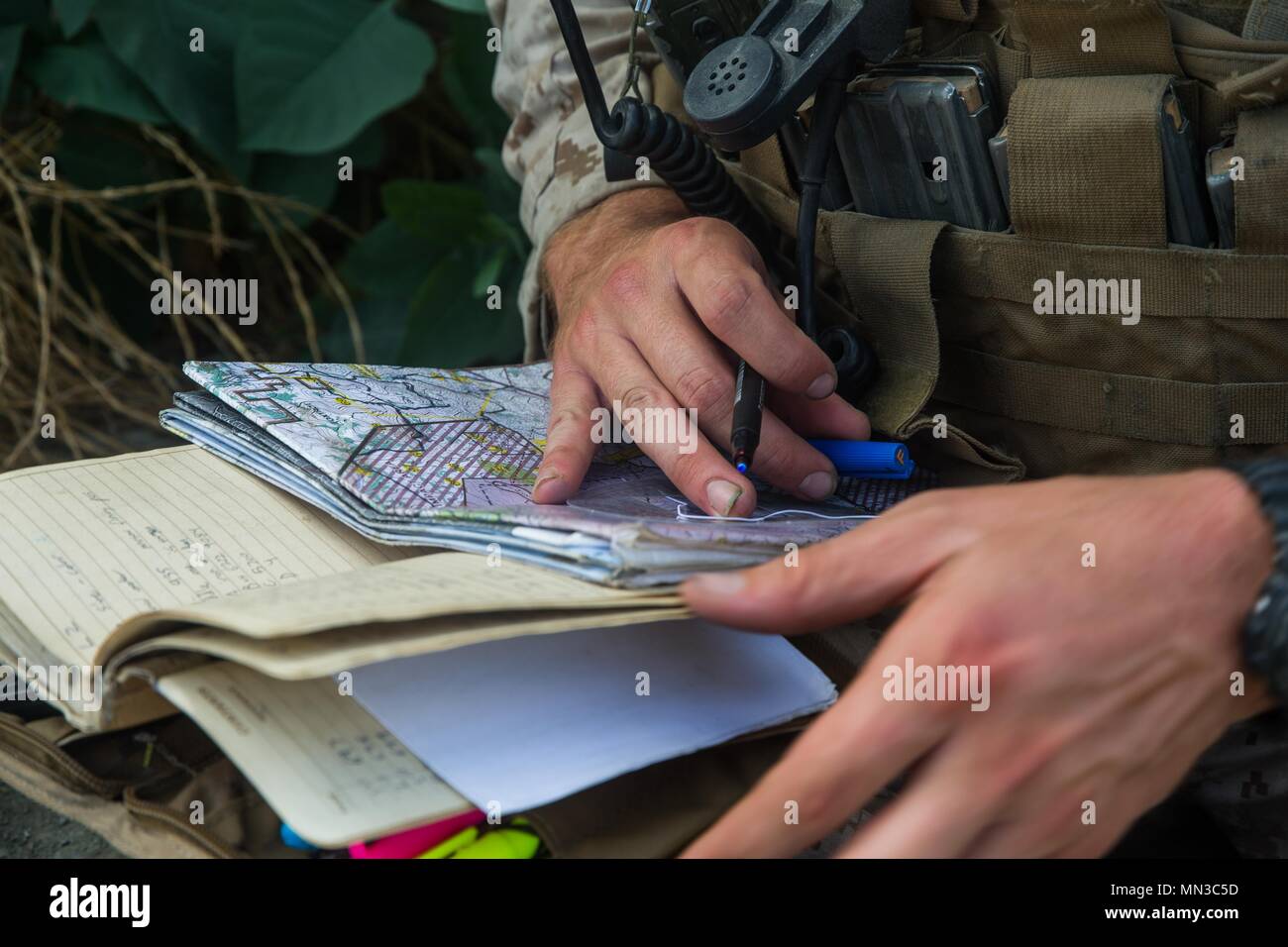U.S. Marine Corps Cpl. Matthew Craig, a squad leader for 1st Light ...