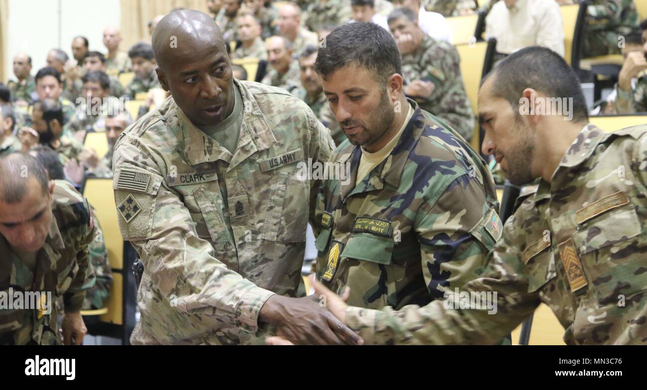 KABUL, Afghanistan (Sept. 2, 2017) — Resolute Support Command Sgt. Maj ...