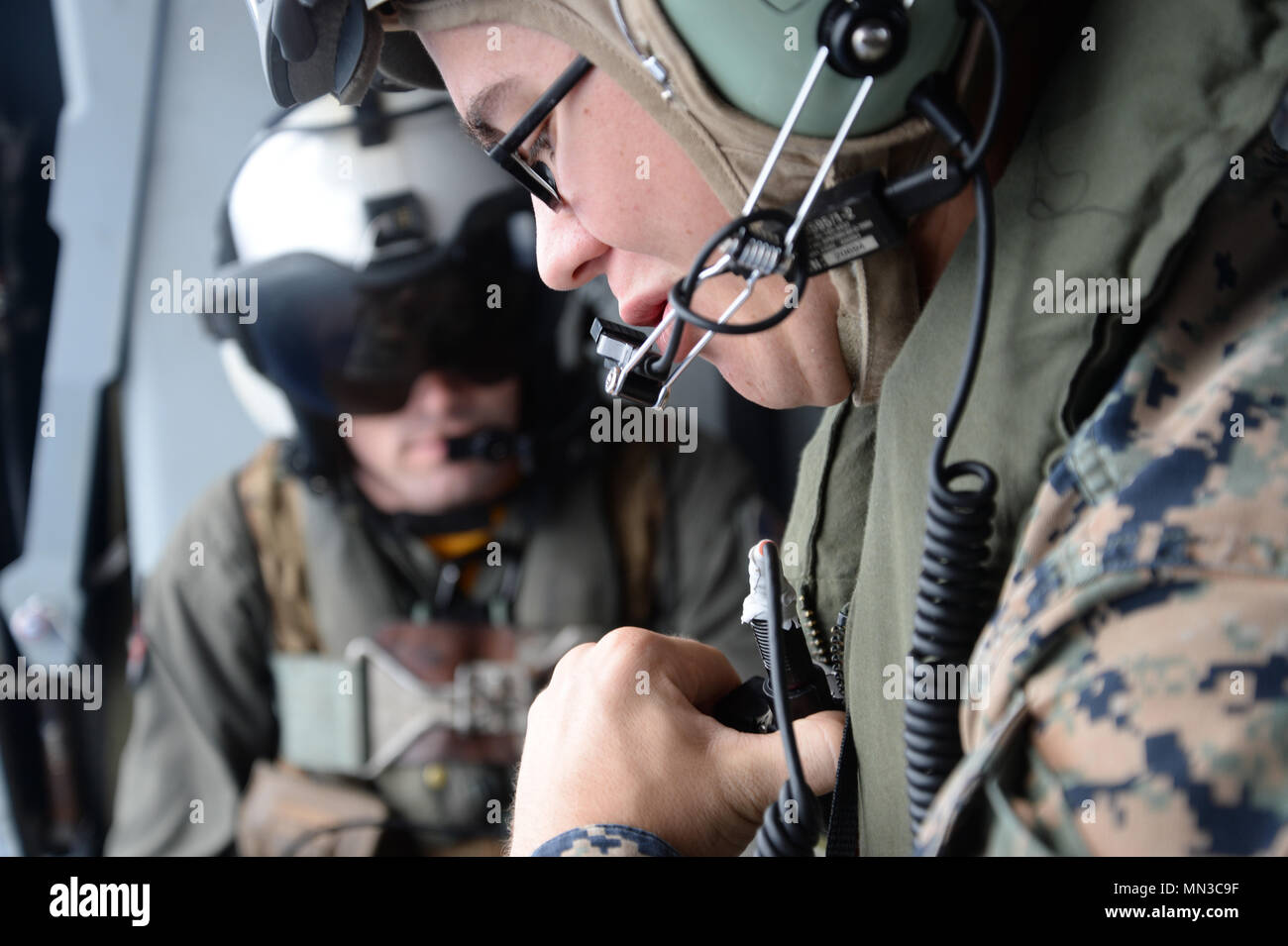 Lance. Cpl. Patrick Diemer, assigned to 5th Air Naval Gunfire Liaison ...