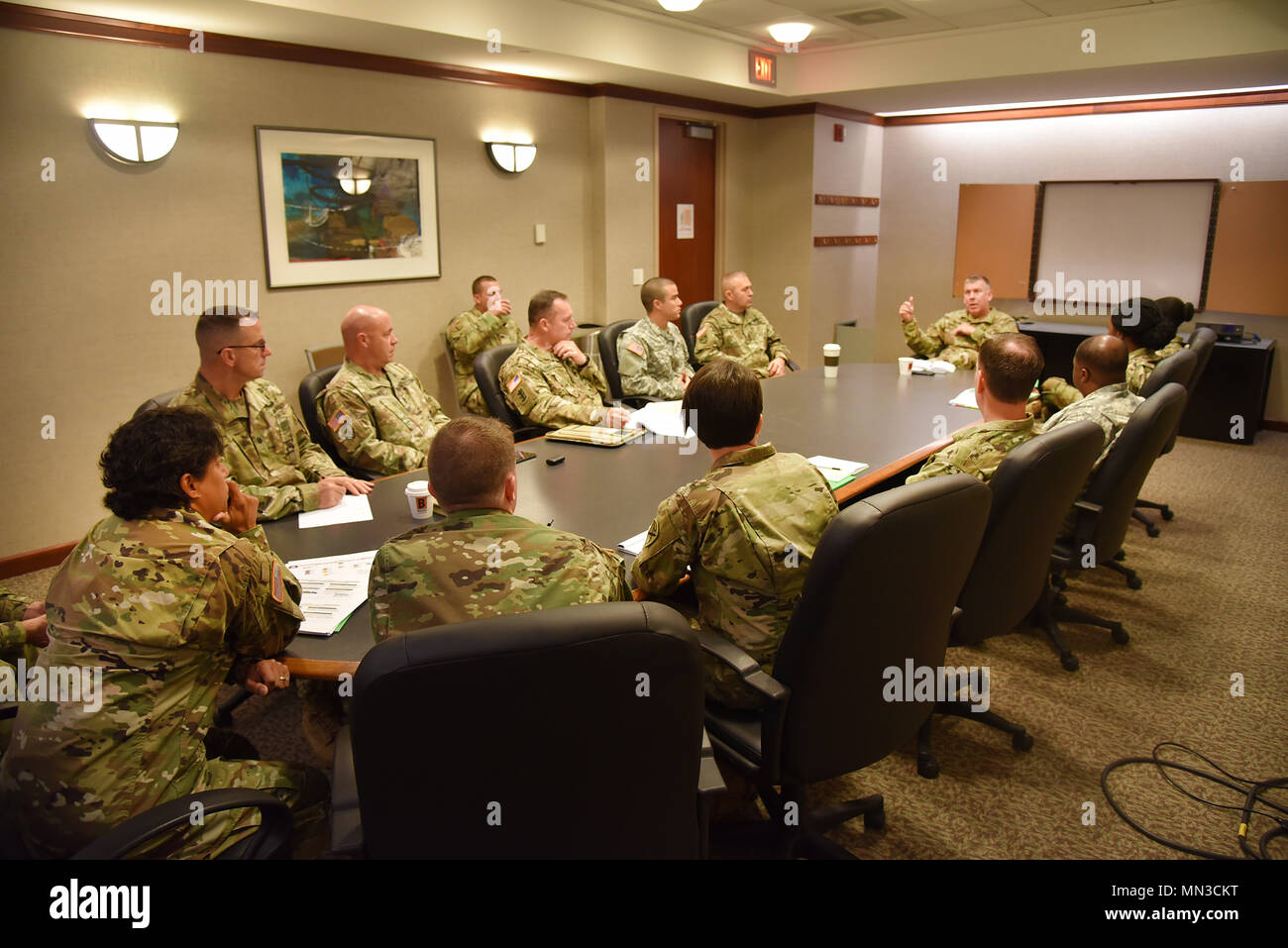 Maj. Gen. Michael Stone, Commander of the 46th Military Police command ...
