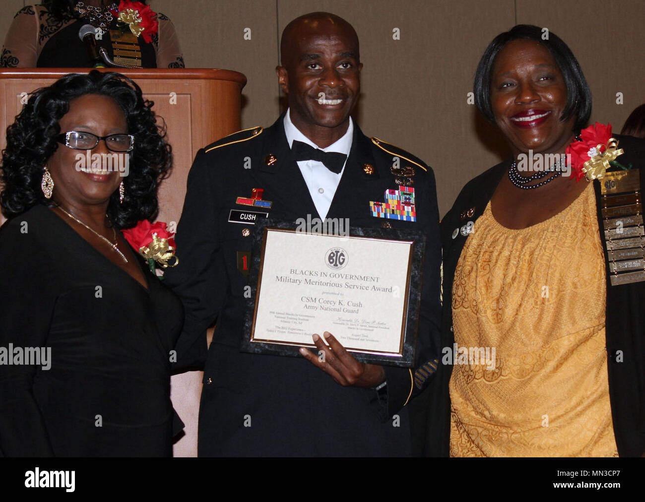 Command sgt major corey cush hi-res stock photography and images - Alamy