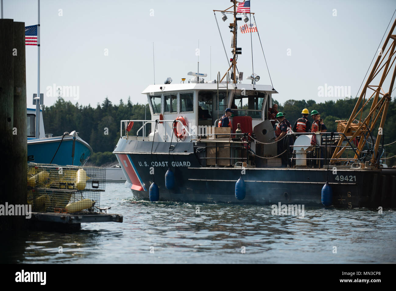 A 49-foot Buoy Utility Stern Loading (BUSL) boat from Aids to ...