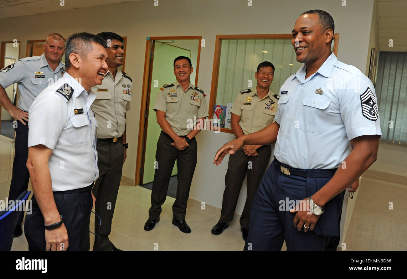 U.S. Air Force Chief Master Sgt. Anthony Johnson, Pacific Air Forces ...