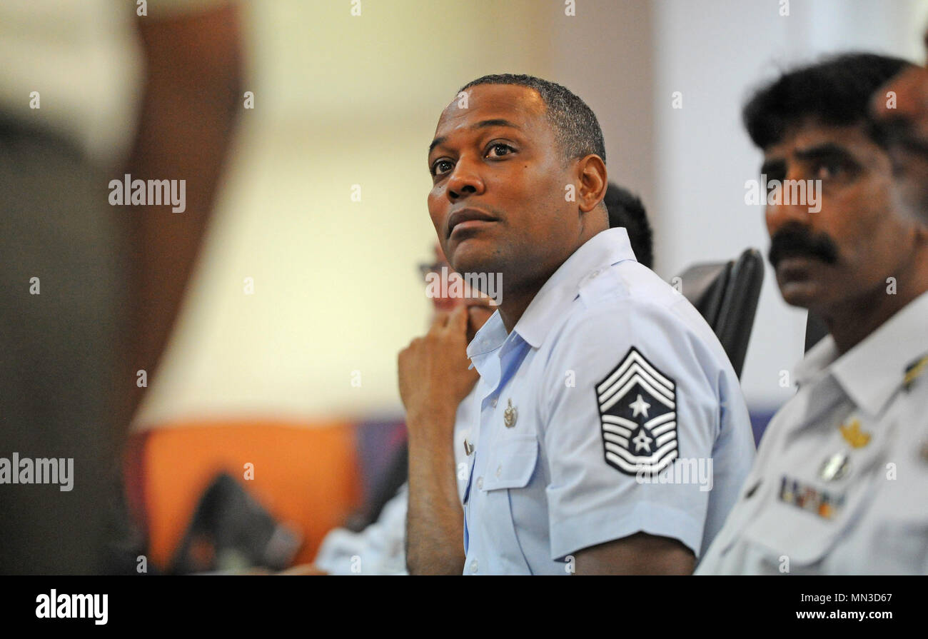 U.S. Air Force Chief Master Sgt. Anthony Johnson, Pacific Air Forces ...