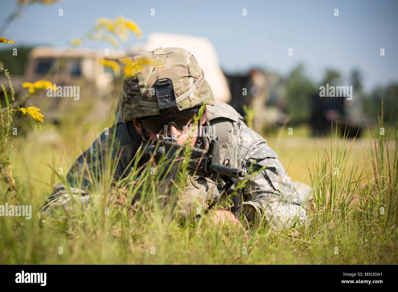 A U.S. Army 1st Lieutenant assigned to the 3rd Brigade, 10th Mountain ...