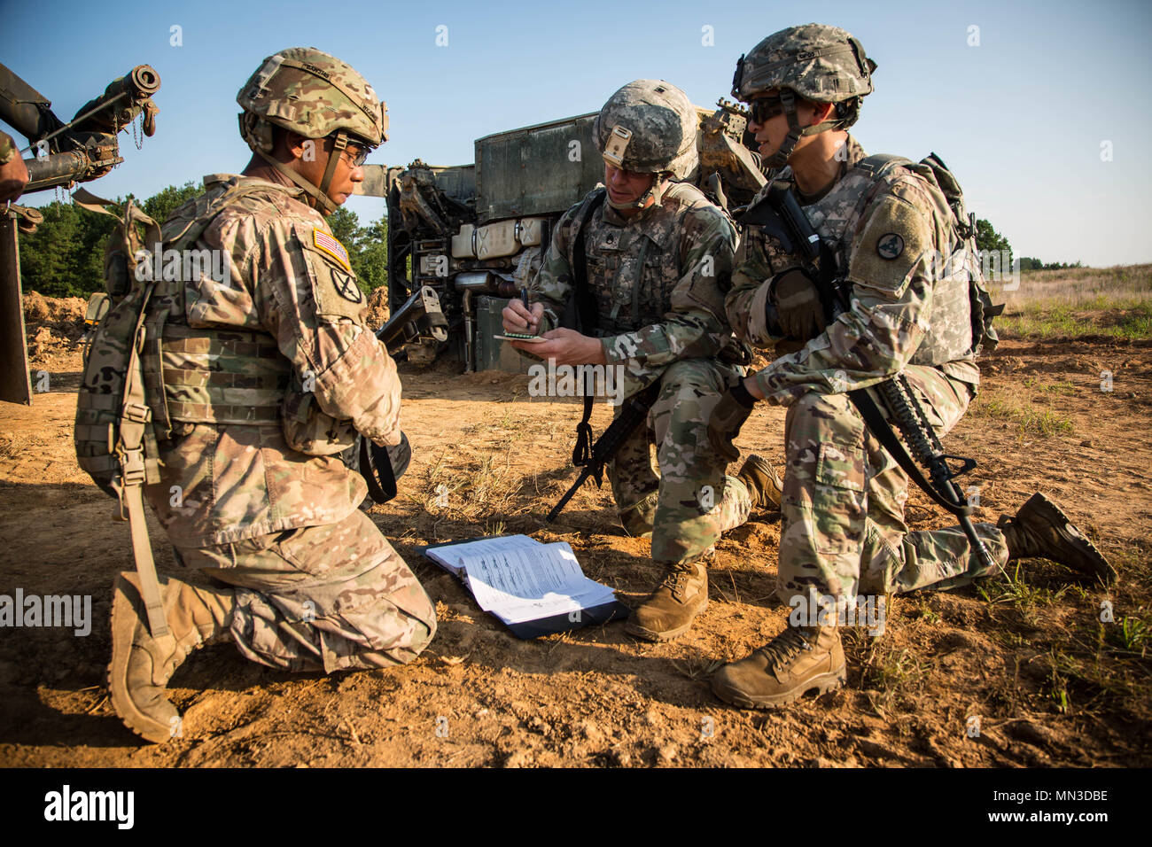 U.S. Soldiers, assigned to 264th Combat Sustainment Support Battalion ...