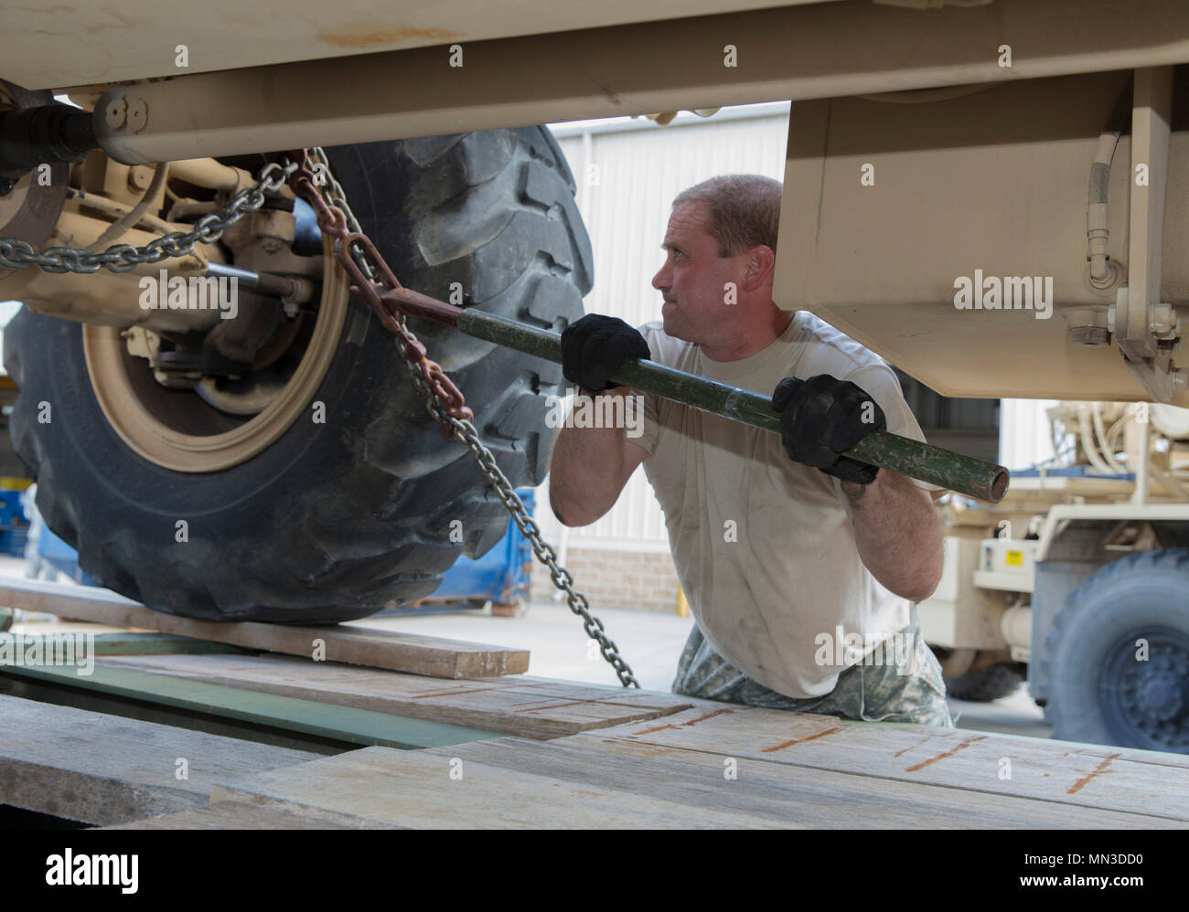Members of Headquarters Company 700th Brigade Support Battalion, 45th ...