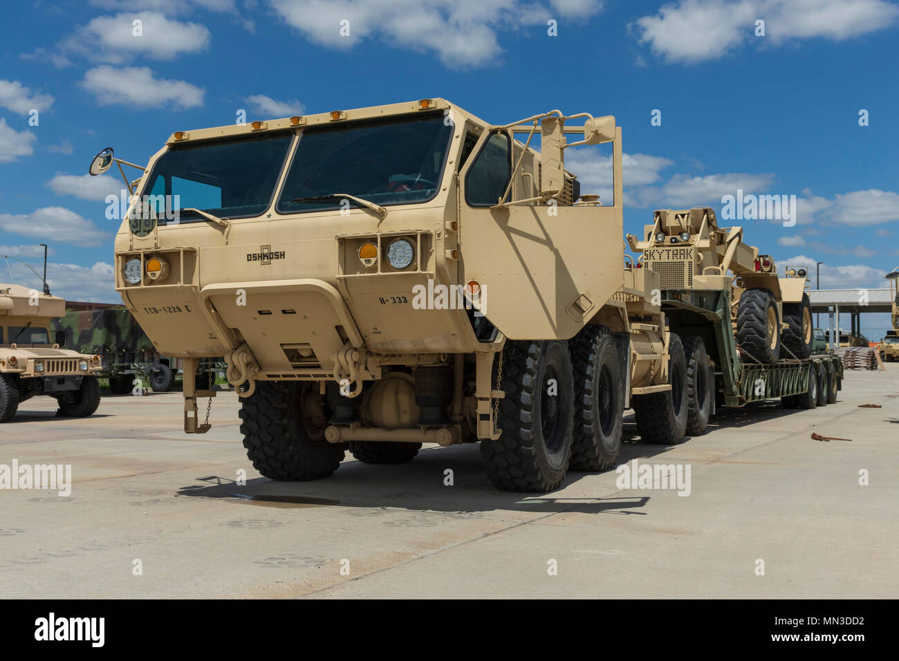 Members of Headquarters Company 700th Brigade Support Battalion, 45th ...