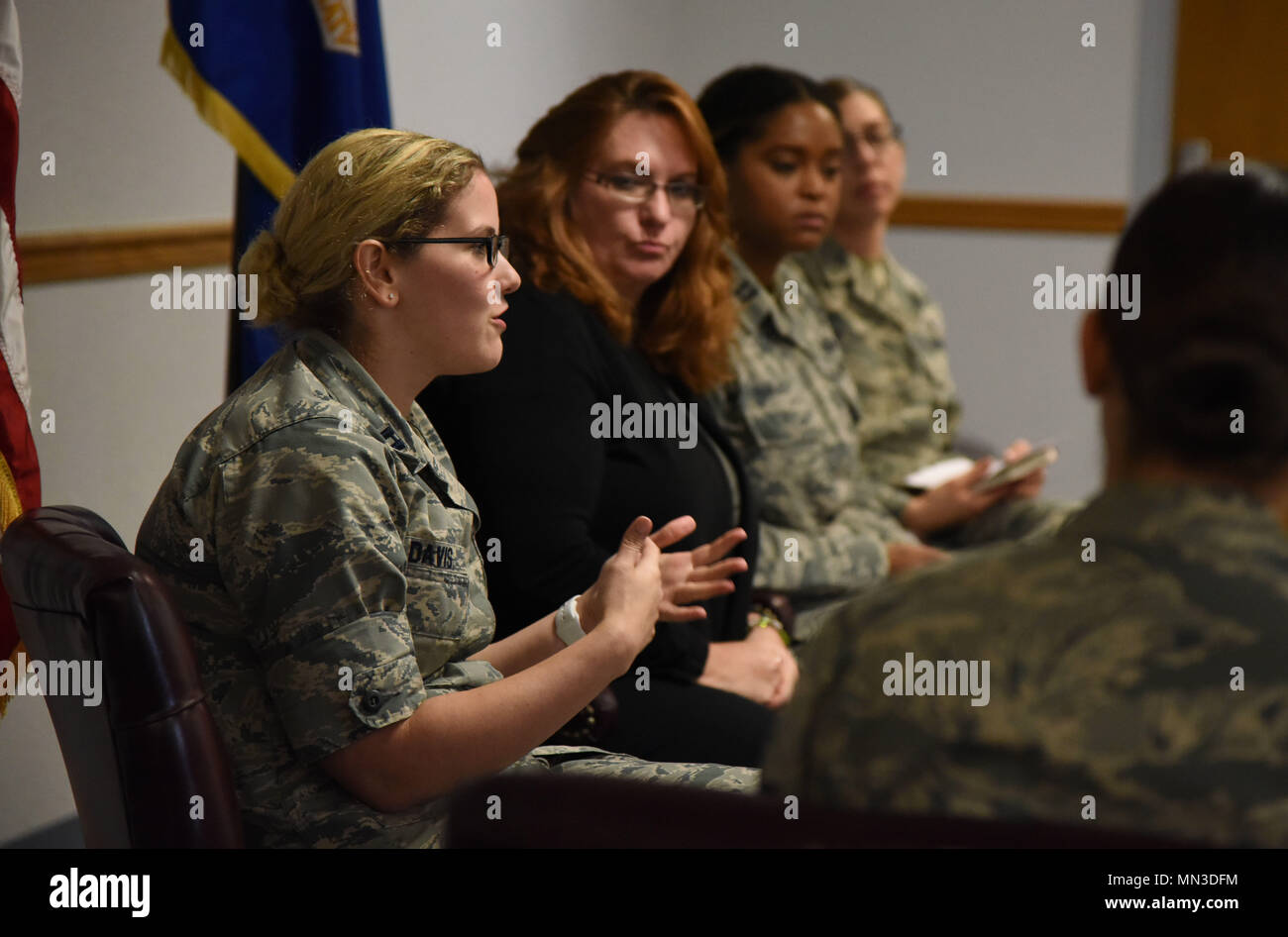 Capt. Erin Davis, 81st Training Wing assistant staff judge advocate ...