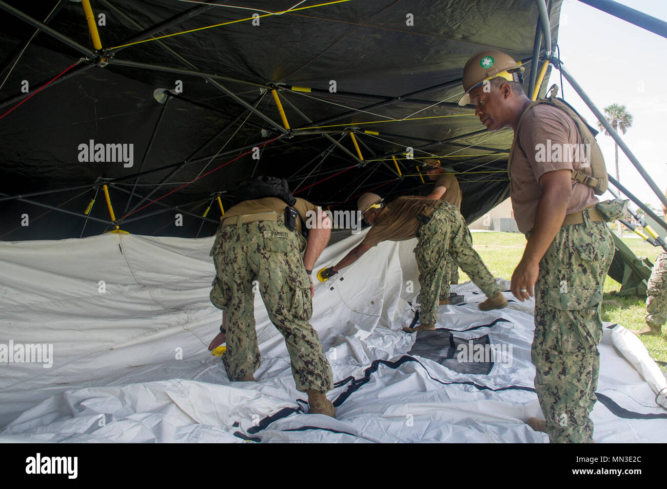 170806-N-VO150-223 (Aug. 6, 2017) Sailors assigned to Amphibious ...