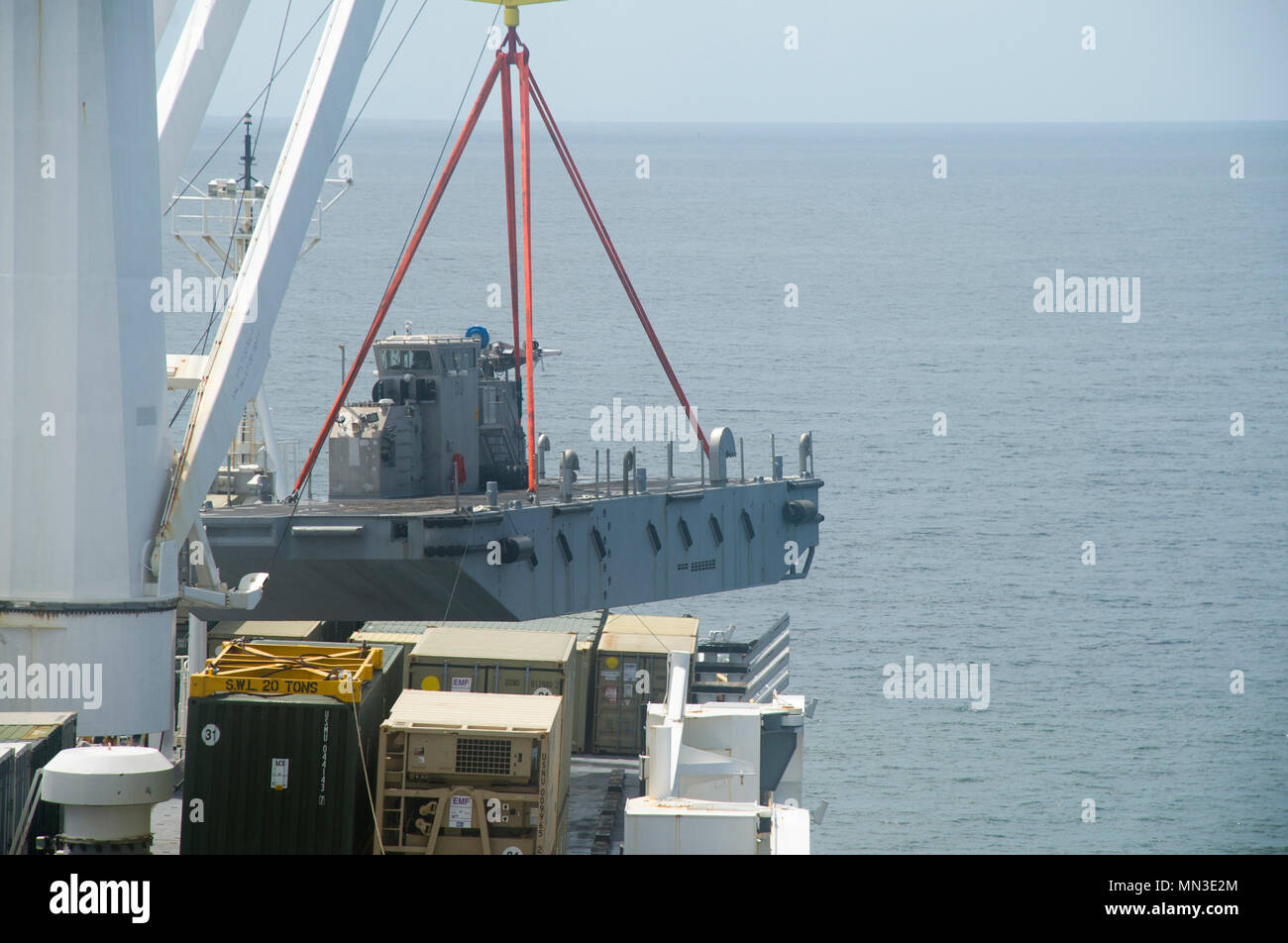 170809-N-VO150-296 (Aug. 8, 2017) Navy Cargo Handling Battalion One ...