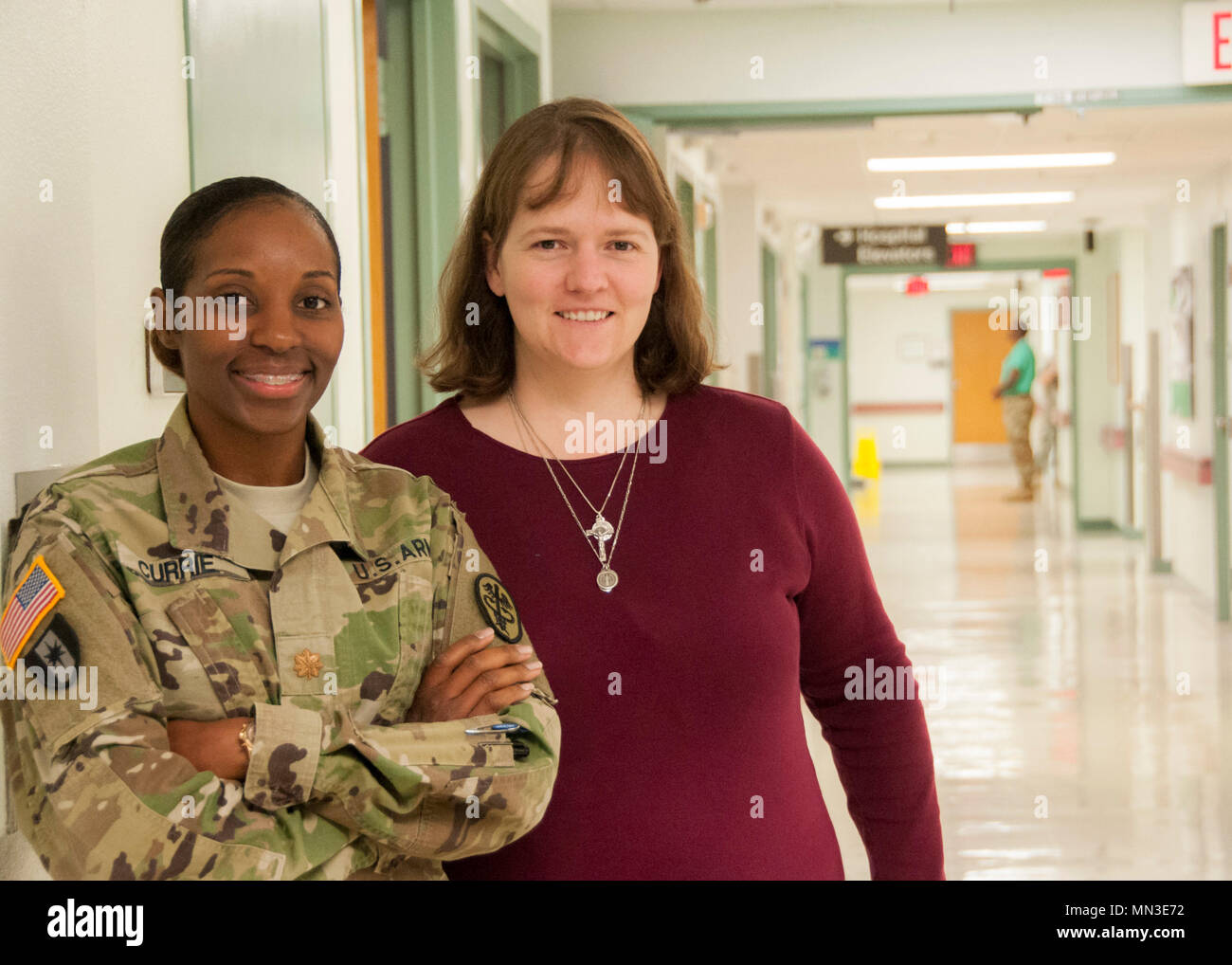 Maj. Tanisha Currie, officer-in-charge, Inpatient Surgical Unit ...