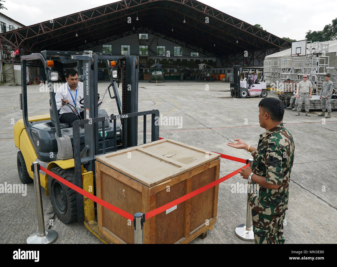 Nepalese armed police force hi-res stock photography and images - Alamy