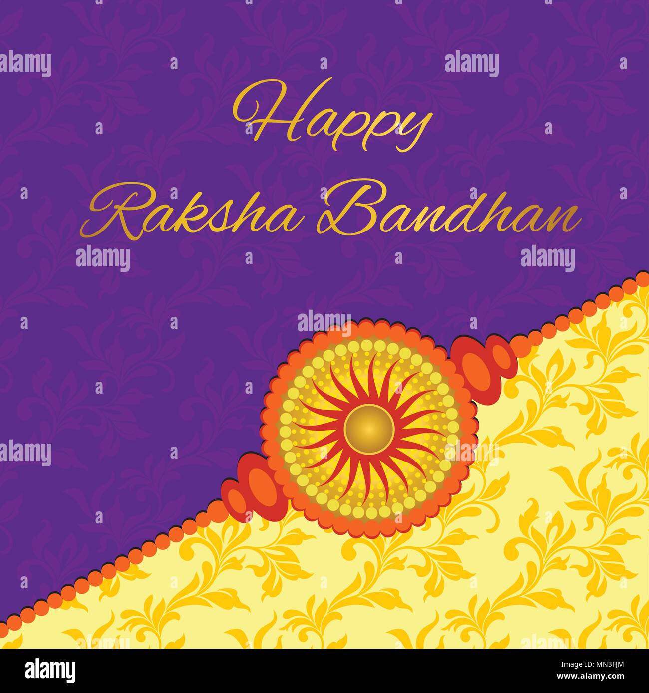 Happy raksha bandhan vector vectors hi-res stock photography and images ...