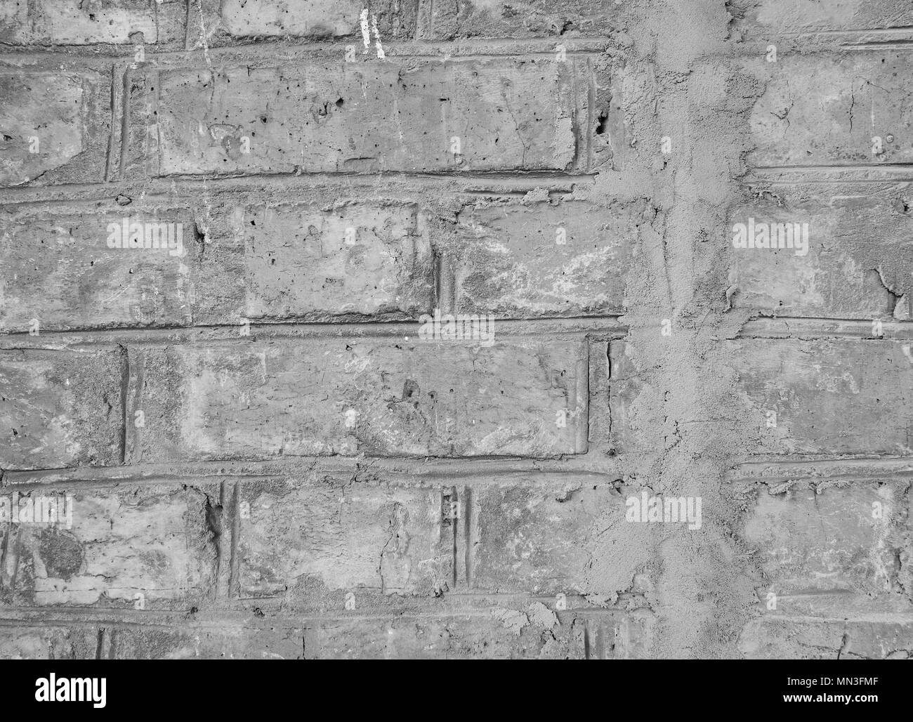 Brick wall texture Black and White Stock Photos & Images - Alamy