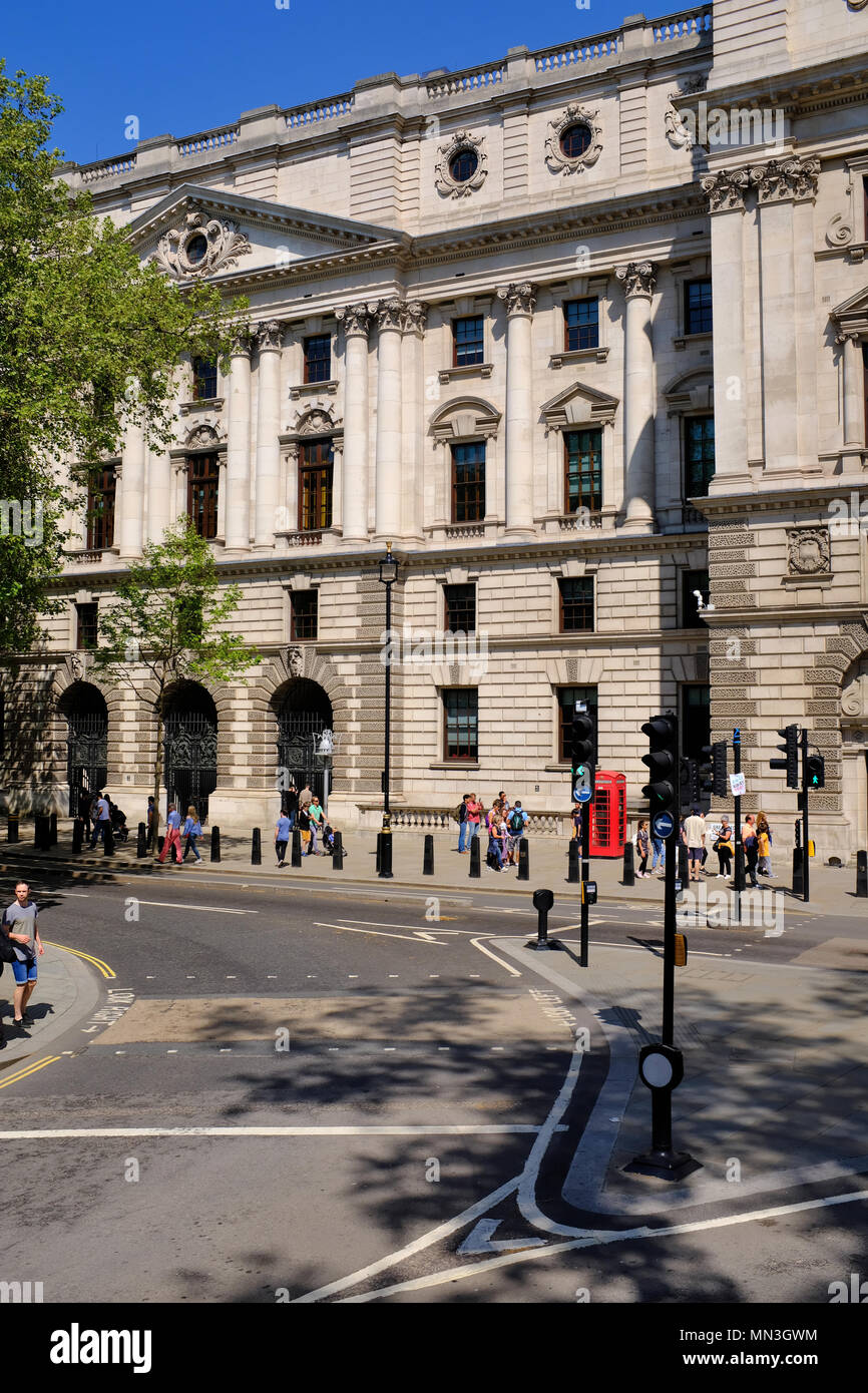 Her Majesty's Treasury building, London, England, UK Stock Photo - Alamy