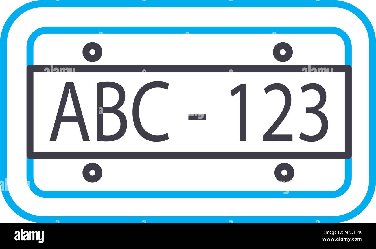 California license plate Stock Vector Images - Alamy