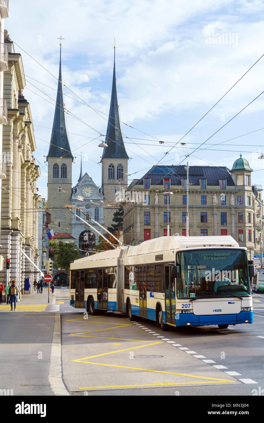Historic swiss bus hi-res stock photography and images - Alamy