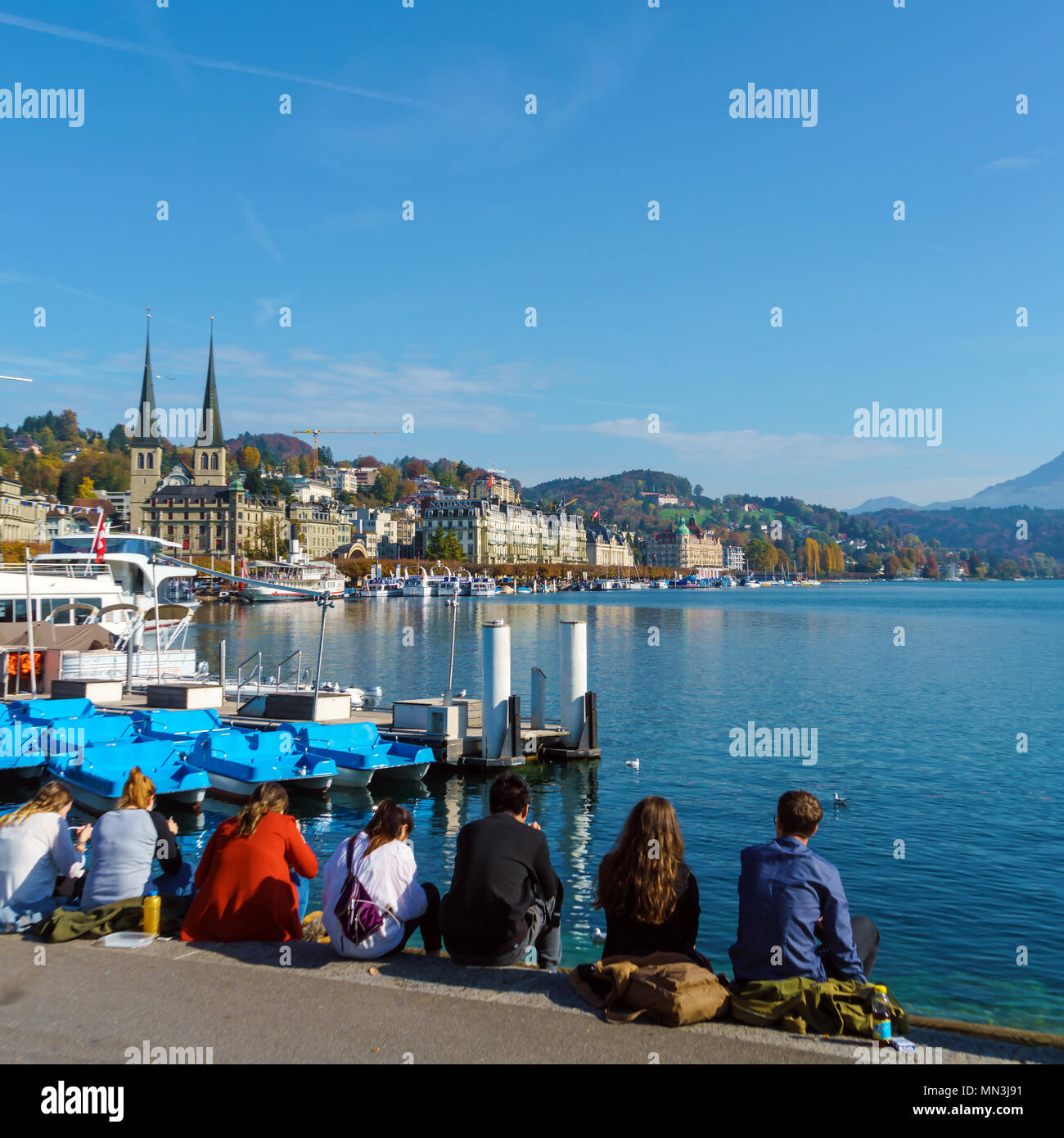 Swiss students hi-res stock photography and images - Alamy