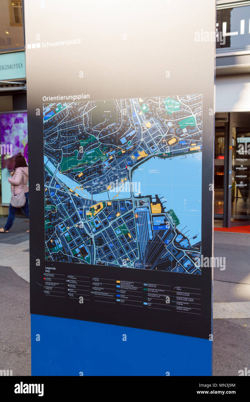 Map lucerne hi-res stock photography and images - Alamy