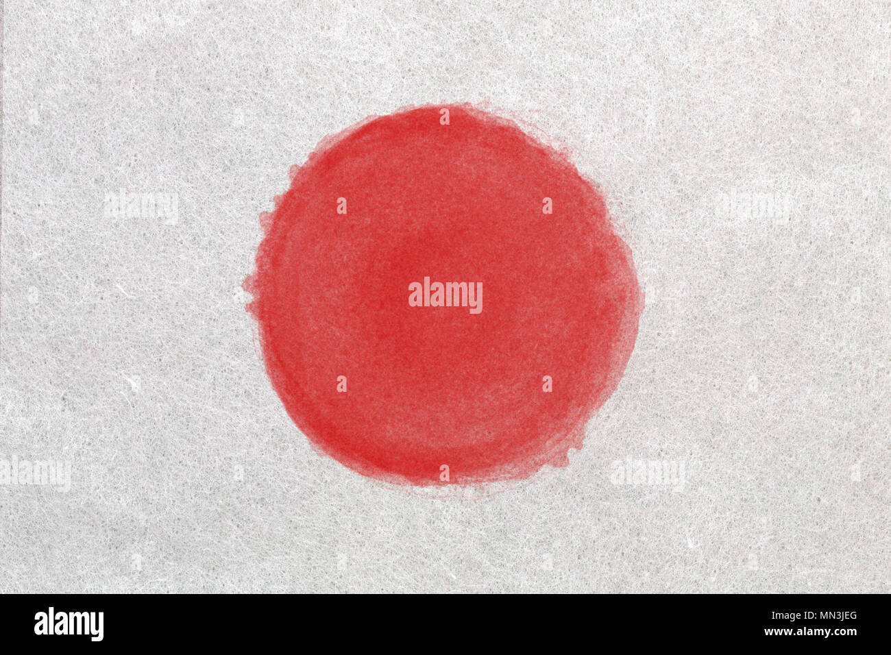 Japanese national flag abstract or red sun circle vintage background ...