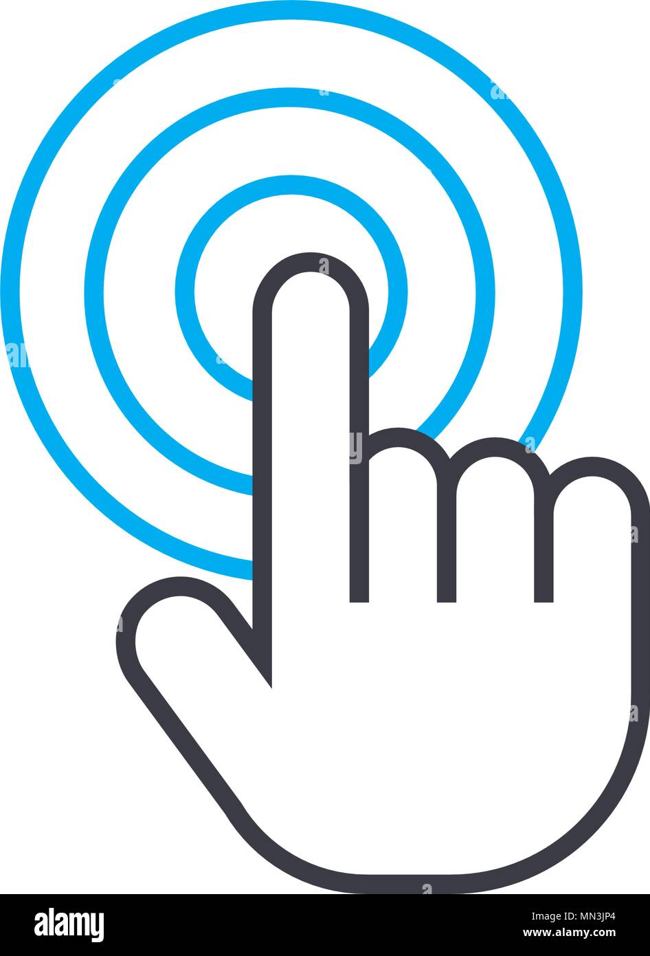 Choice of purpose vector thin line stroke icon. Choice of purpose ...