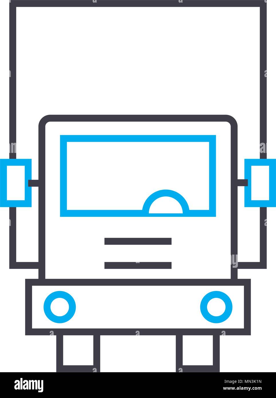 Railway freight terminal Stock Vector Images - Alamy