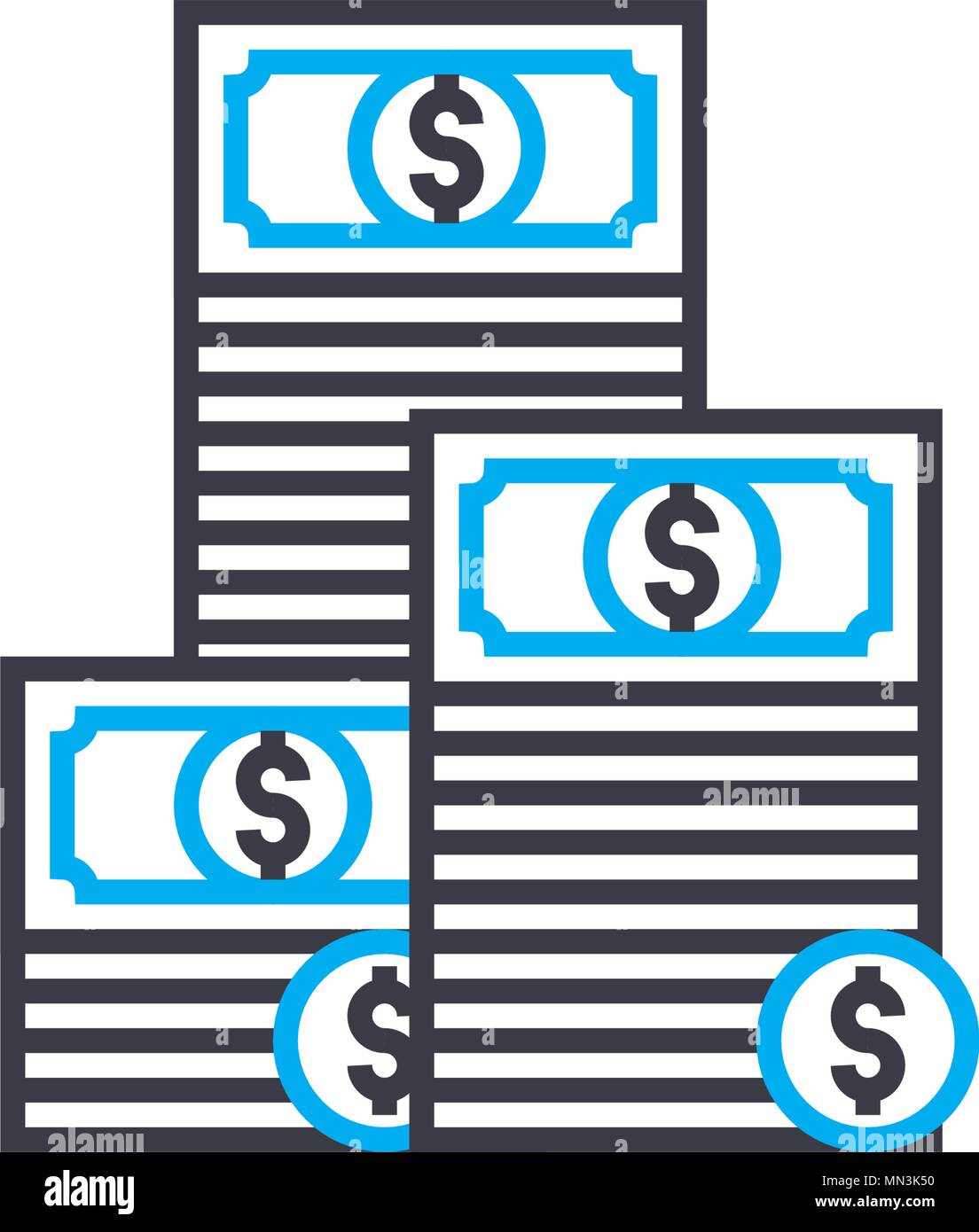 Income levels vector thin line stroke icon. Income levels outline ... Income levels vector thin line stroke icon. Income levels outline ...