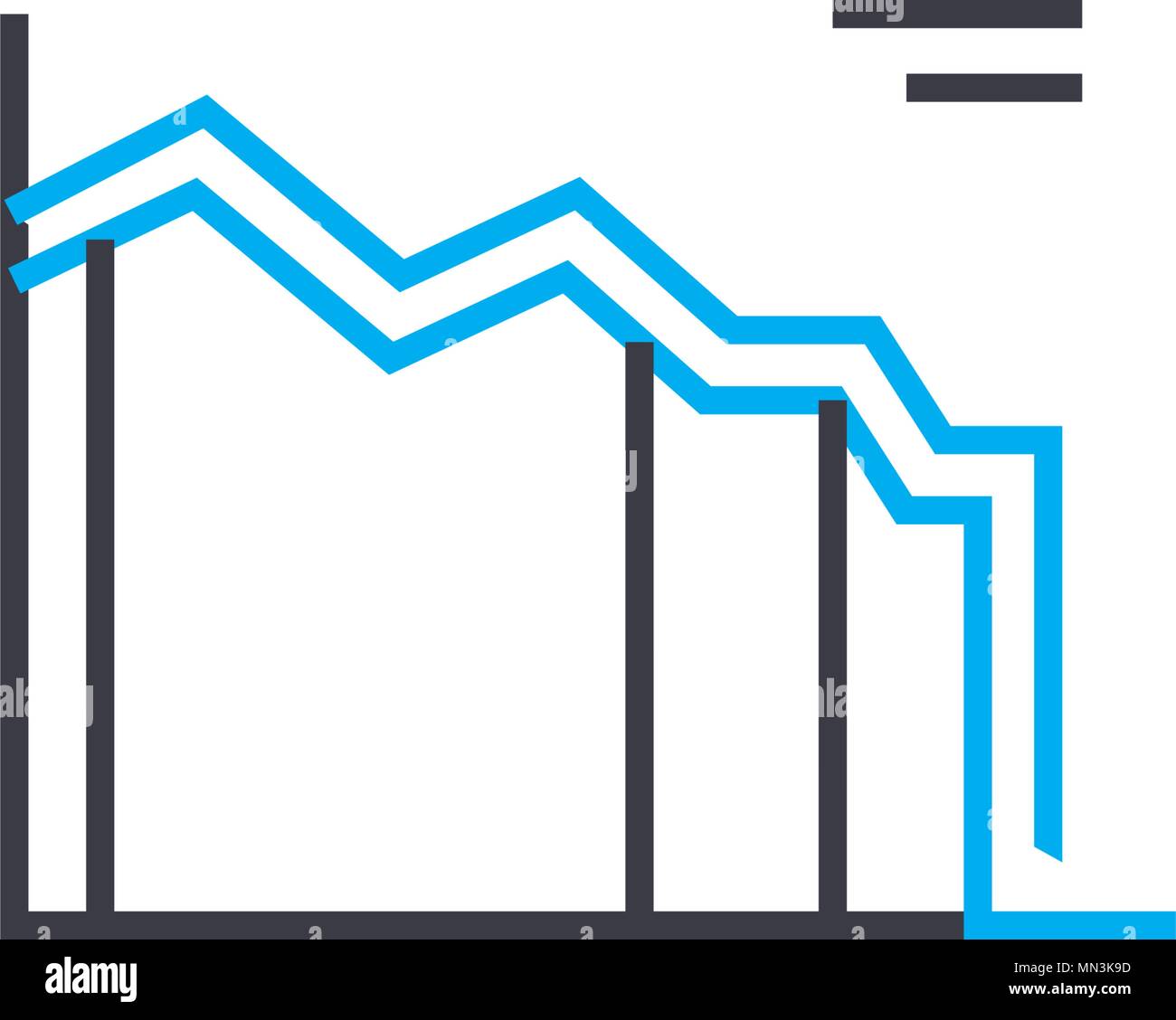 Line chart 22 vector thin line stroke icon. Line chart 22 outline ... Line chart 22 vector thin line stroke icon. Line chart 22 outline ...