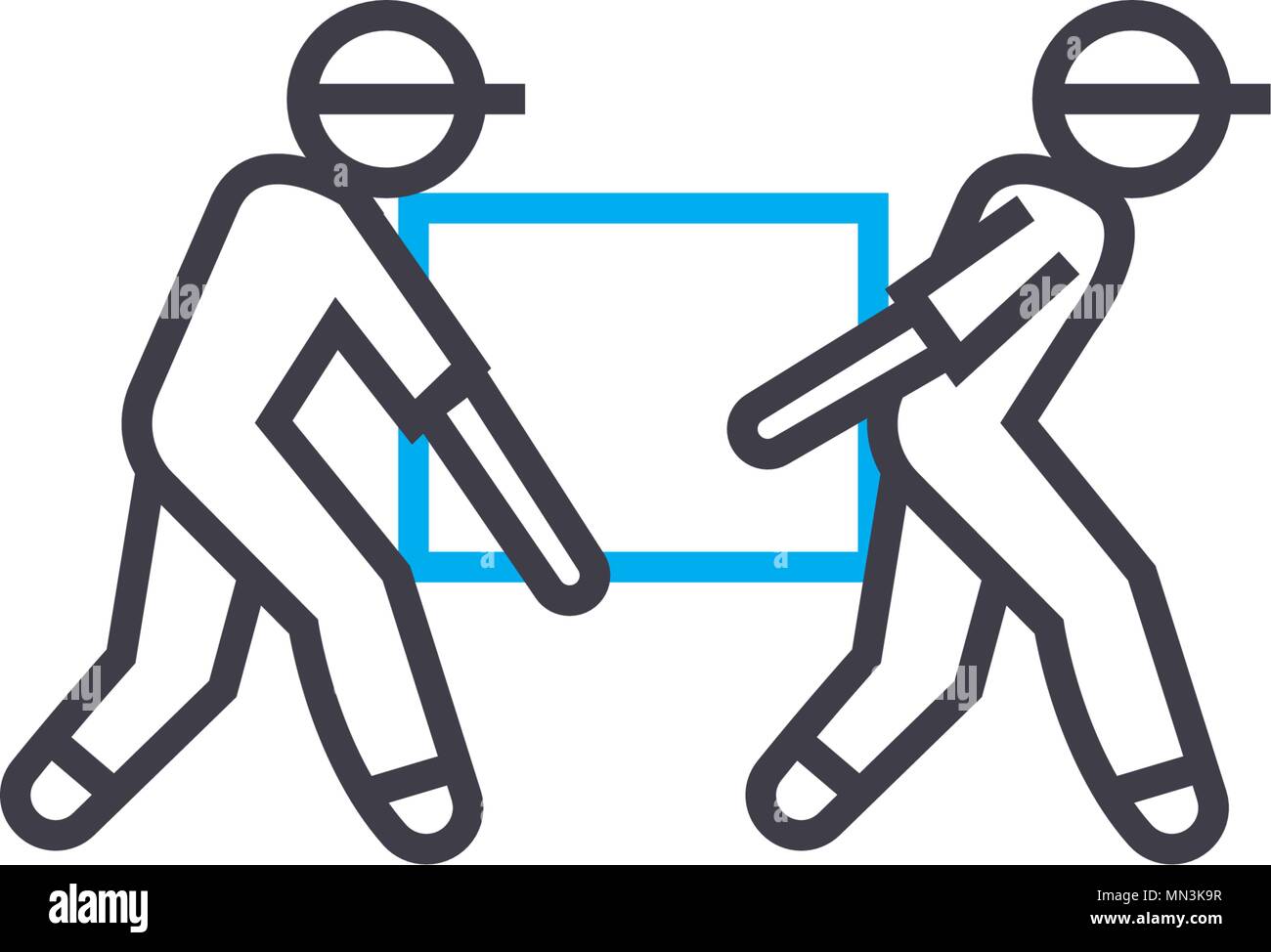 Loaders vector thin line stroke icon. Loaders outline illustration ... Loaders vector thin line stroke icon. Loaders outline illustration ...