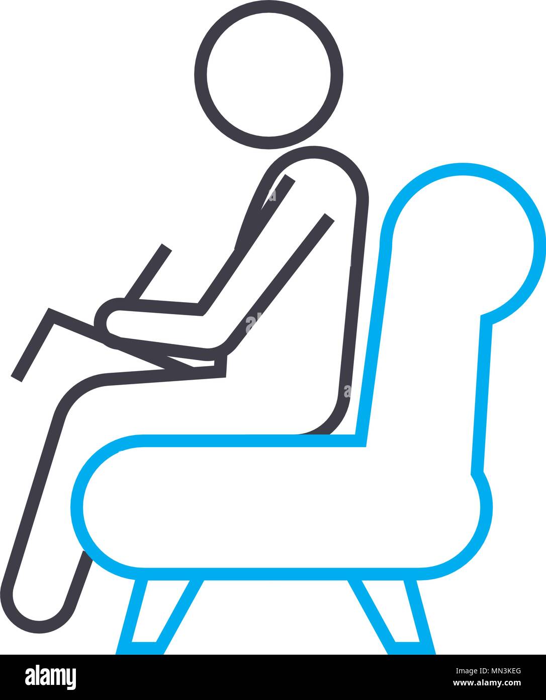 Outlining vector thin line stroke icon. Outlining outline illustration ... Outlining vector thin line stroke icon. Outlining outline illustration ...