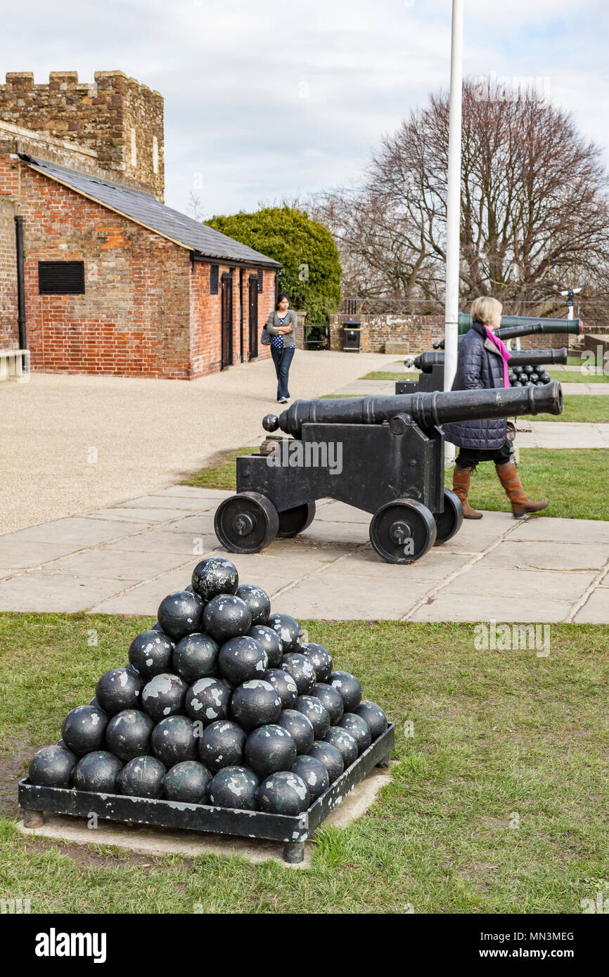 Restored medieval tower with jail cells, a skeleton in a cage and local ...