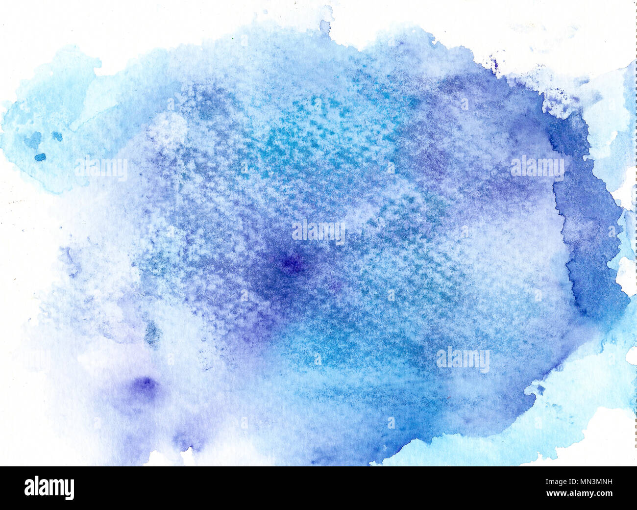 watercolor blue background Stock Photo - Alamy