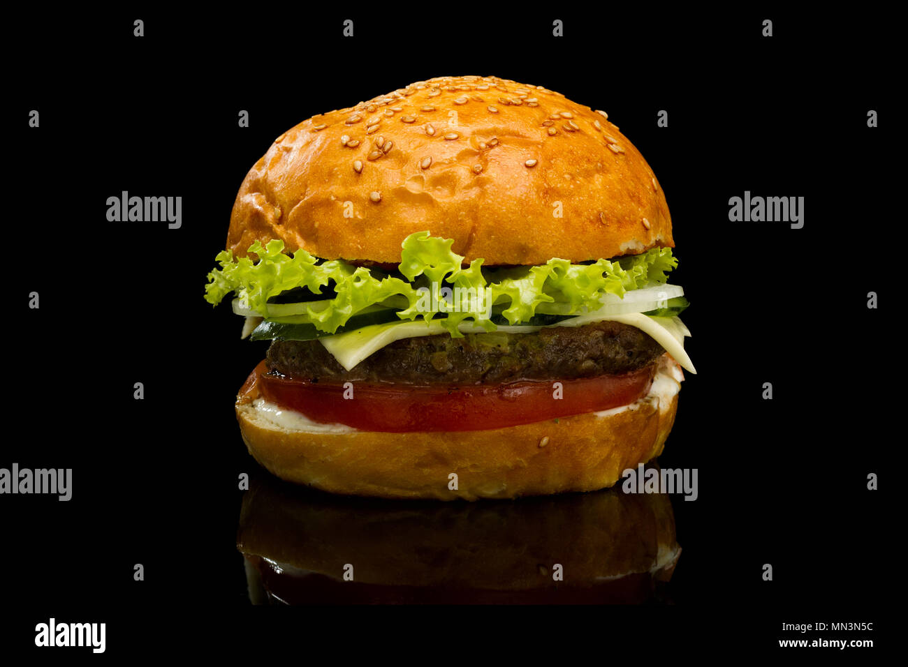 Studio light burger hi-res stock photography and images - Alamy