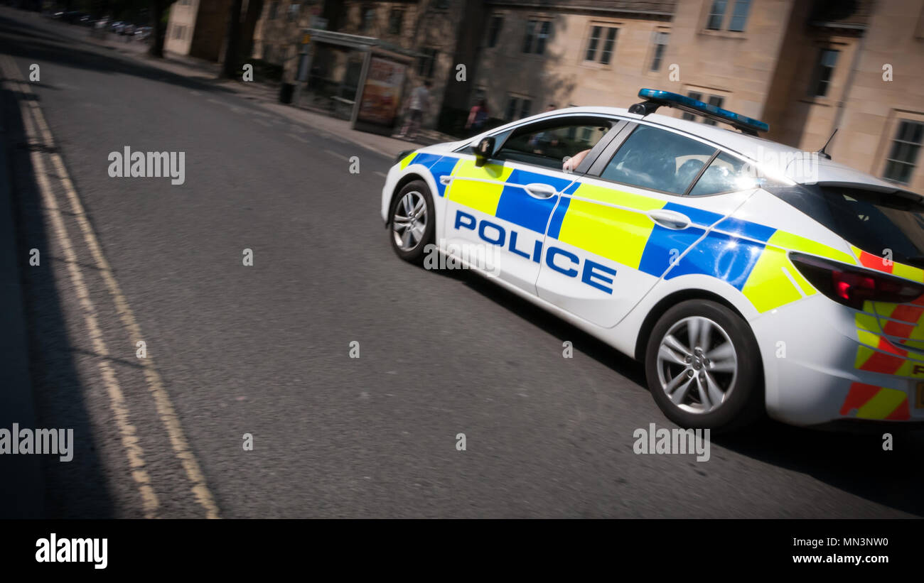 Uk police car hi-res stock photography and images - Alamy