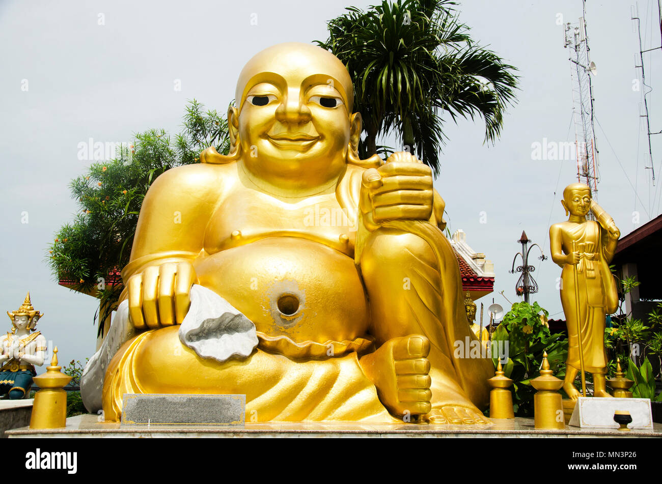 Shin Thiwali statue and Katyayana or Gautama Buddha thai name called ...