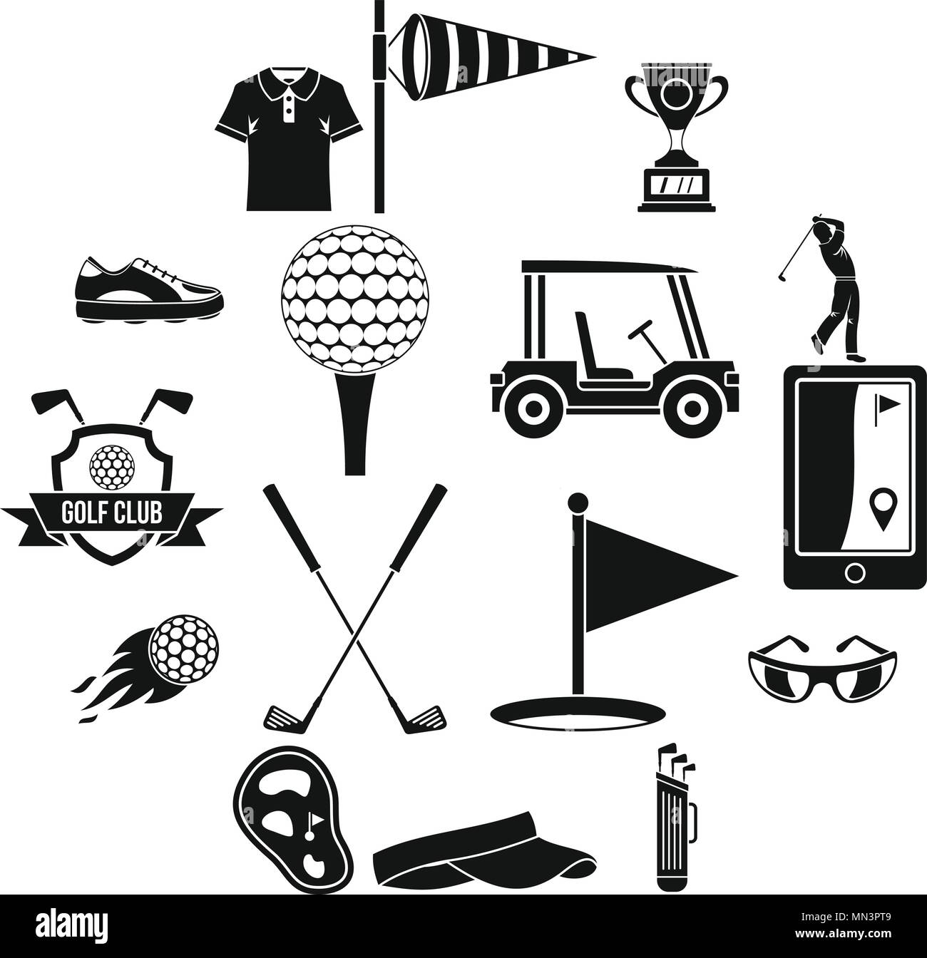 Tee box golf Stock Vector Images - Alamy