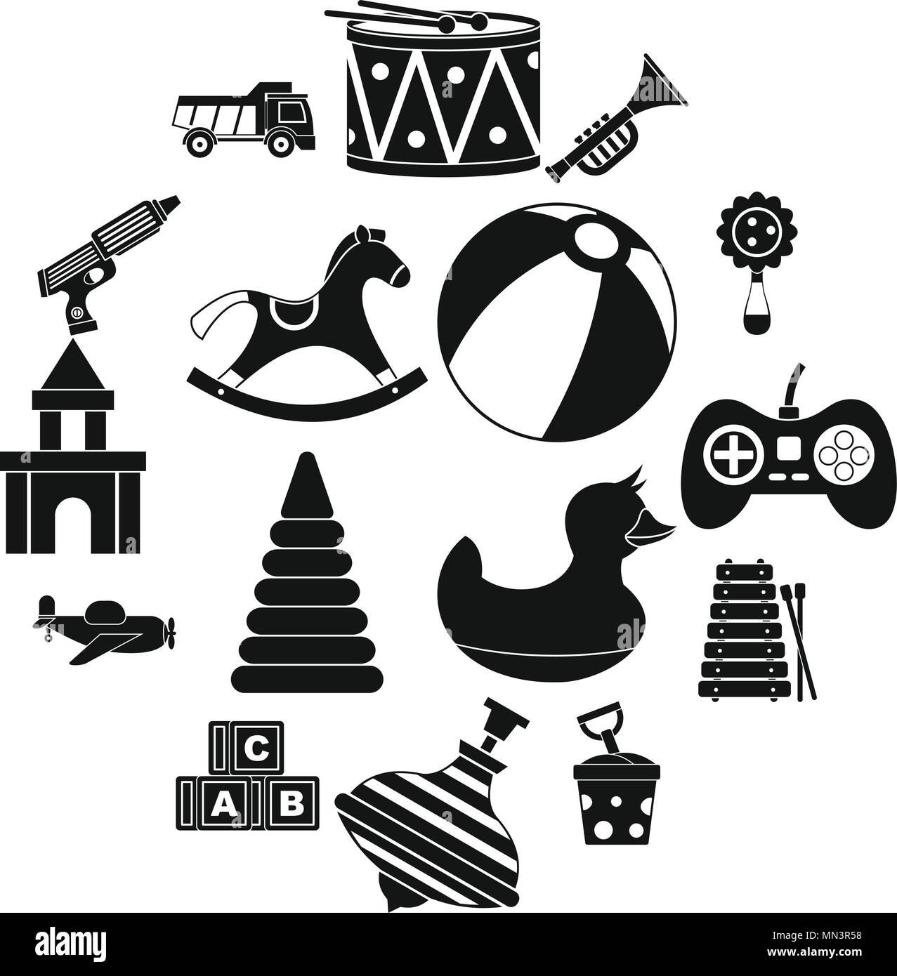 Water drums Stock Vector Images - Alamy