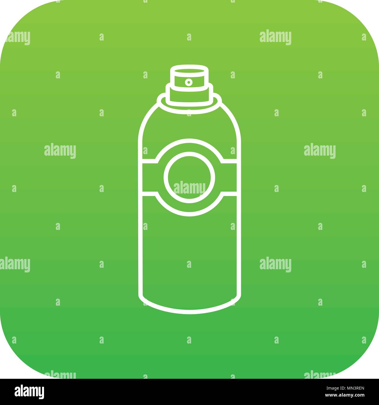 Spray deodorant icon green vector Stock Vector Image & Art - Alamy