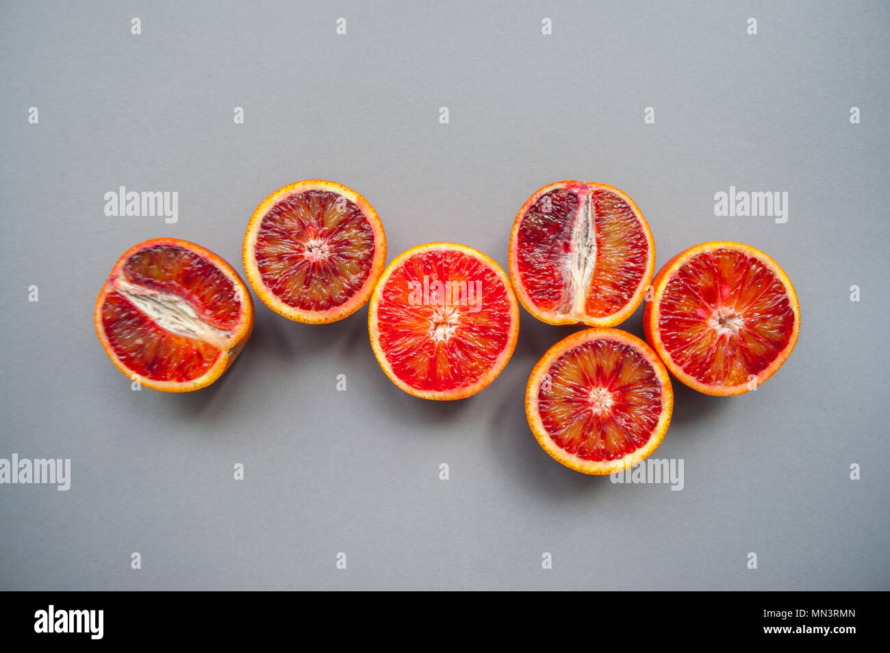 Top view blood orange hi-res stock photography and images - Alamy