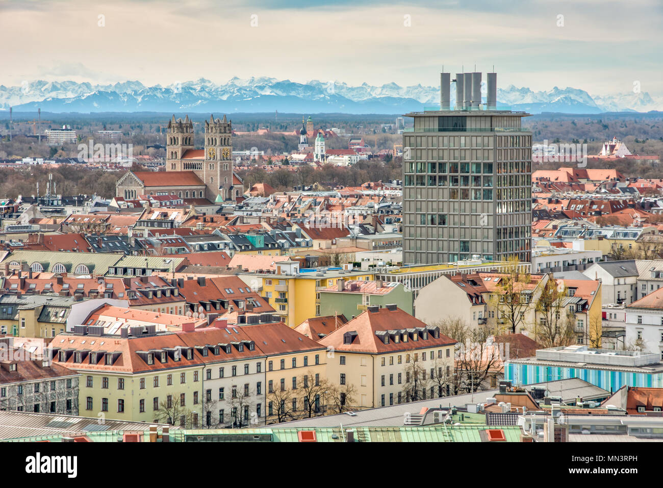 Horizon munich hi-res stock photography and images - Alamy