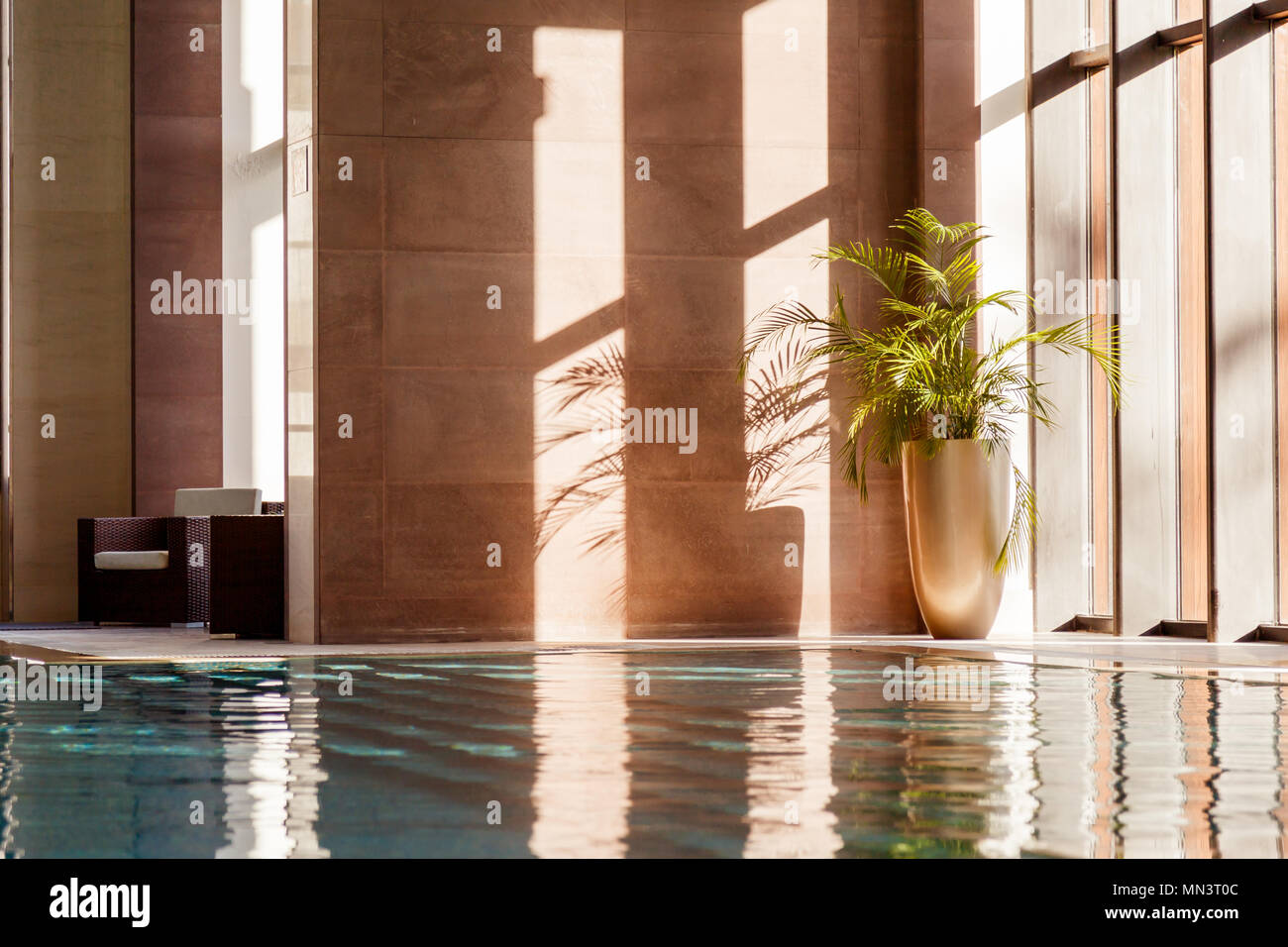 swimming pool with sofa Stock Photo - Alamy