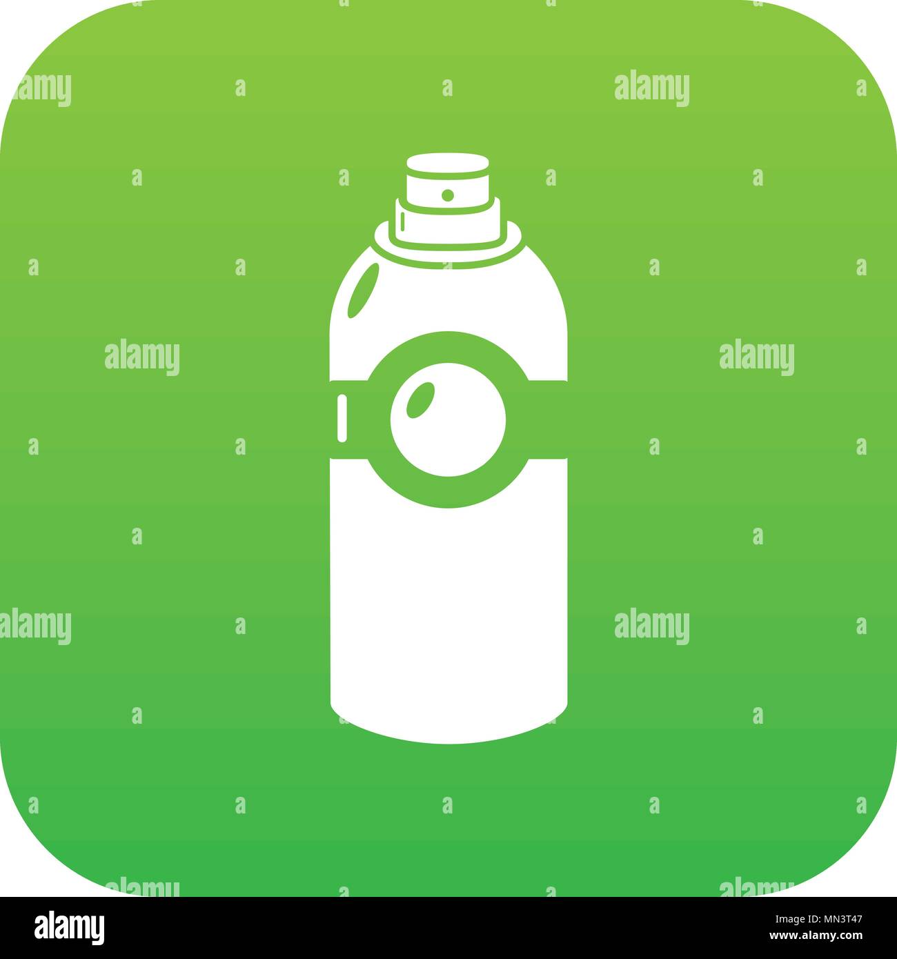 Spray deodorant icon green vector Stock Vector Image & Art - Alamy