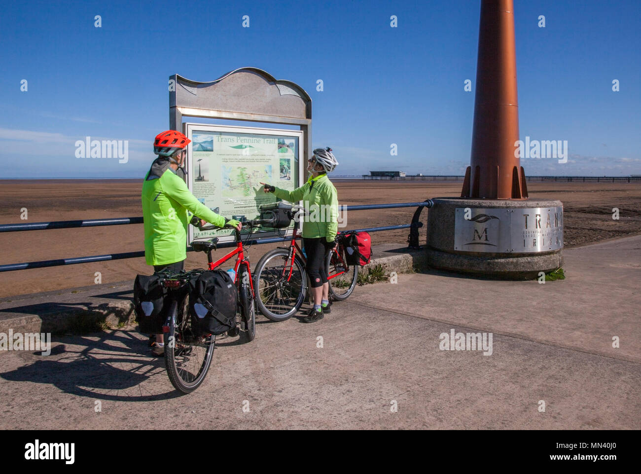 The Trans Pennine Trail (TPT) is a route for walkers and cyclists ...